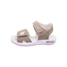 Superfit Leder-Sandalen in Beige - 47% | Gr&ouml;&szlig;e 27 | Kindersandalen