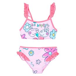 Peppa Pig Bikini-Set "Peppa Pig" in Rosa - 45% | Gr&ouml;&szlig;e 116 | Kinder-bademode