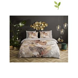 Descanso Satin-Bettw&auml;sche-Set "Pippa" in Beige - 58% | Gr&ouml;&szlig;e 240x220 cm | Bettwaesche-bettwaren