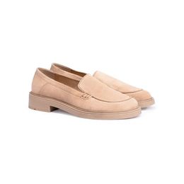 Lloyd Leder-Mokassins in Beige - 49% | Gr&ouml;&szlig;e 41 | Damen-schuhe-halbschuhe