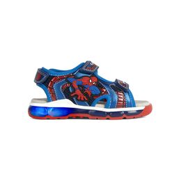 Geox Sandalen "Android" in Blau/ Rot - 53% | Gr&ouml;&szlig;e 33 | Kindersandalen