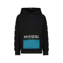 Messi Hoodie in Schwarz/ Blau - 58% | Gr&ouml;&szlig;e 176 | Kinder-sweatshirts-jacken