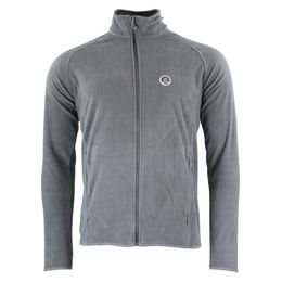 Peak Mountain Fleecejacke "Cafonor" in Grau - 54% | Gr&ouml;&szlig;e XL | Herren-pullover-sport