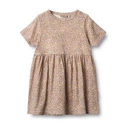 Wheat Kleid "Anna" in Hellbraun/ Lila - 49% | Gr&ouml;&szlig;e 128 | Kinderkleider