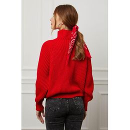 Jos&eacute;fine Wollpullover "Baby" in Rot - 75% | Gr&ouml;&szlig;e S | Damen-pullover-cardigans