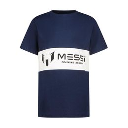 Messi Shirt in Dunkelblau/ Wei&szlig; - 52% | Gr&ouml;&szlig;e 140 | Kinder-oberteile