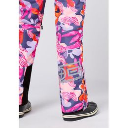 Chiemsee Ski-/ Snowboardhose in Pink/ Bunt - 44% | Gr&ouml;&szlig;e 40 | Damen-sporthosen