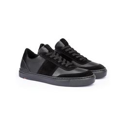 Lloyd Leder-Sneakers in Schwarz/ Anthrazit - 47% | Gr&ouml;&szlig;e 37 | Damen-sneakers