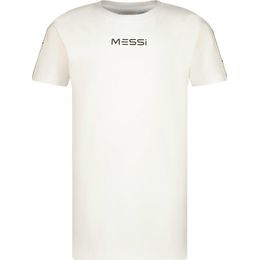 Messi Shirt in Wei&szlig; - 55% | Gr&ouml;&szlig;e 104 | Kinder-oberteile