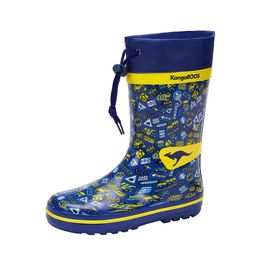 Kangaroos Gummistiefel "Adventure" in Dunkelblau - 39% | Gr&ouml;&szlig;e 24 | Kinder-outdoor-sport-schuhe