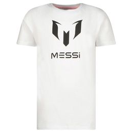 Messi Shirt in Wei&szlig; - 52% | Gr&ouml;&szlig;e 116 | Kinder-oberteile