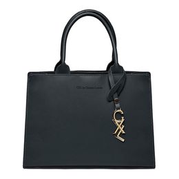 CXL by Christian Lacroix Leder-Henkeltasche "Royal" in Schwarz - (B)32,5 x (H)23,5 x (T)13,5 cm - 75% | Damen-taschen
