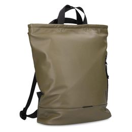 Zwei Rucksack "CAR140" in Khaki - (B)35 x (H)38 x (T)14 cm - 69% | Damen-taschen