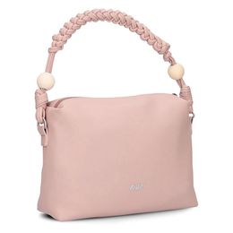 Zwei Schultertasche ''Perla PE60'' in Rosa - (B)27 x (H)19 x (T)9 cm - 57% | Damen-taschen