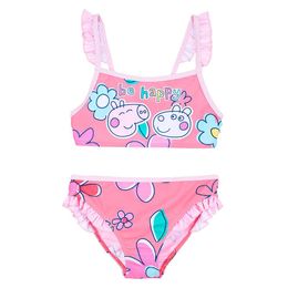 Peppa Pig Bikini-Set "Peppa Pig" in Rosa - 45% | Gr&ouml;&szlig;e 98 | Kinder-bademode