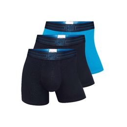 CR7 3er-Set: Boxershorts in Blau/ Dunkelblau - 57% | Gr&ouml;&szlig;e S | Herren-waesche