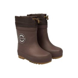 Mikk-line Gummistiefel in Dunkelbraun - 45% | Gr&ouml;&szlig;e 36 | Babygummistiefel