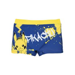 Pok&eacute;mon Pok&eacute;mon Badehose "Pokemon" in Blau/ Gelb - 25% | Gr&ouml;&szlig;e 116 | Kinder-bademode