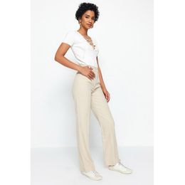 Trendyol Hose in Creme - 60% | Gr&ouml;&szlig;e 38 | Damenhosen