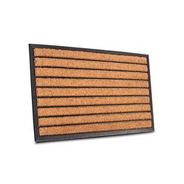 Hanse Home Kokos-Fu&szlig;matte "Striped" in Natur - 59% | Gr&ouml;&szlig;e 45x75 cm | Teppiche-fussmatten