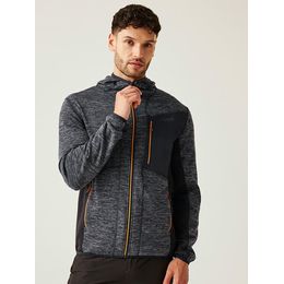 Regatta Fleecejacke "Alven" in Anthrazit - 79% | Gr&ouml;&szlig;e M | Herren-pullover-sport