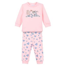 Lilo and Stitch Lilo & Stitch Pyjama "Lilo & Stitch" in Rosa - 56% | Gr&ouml;&szlig;e 80 | Baby-waesche