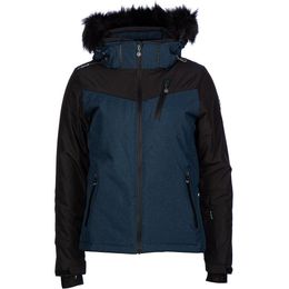 Peak Mountain Ski-/ Snowboardjacke "Armate" in Dunkelblau - 59% | Gr&ouml;&szlig;e L | Damen-outdoorjacken