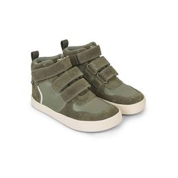 Bundgaard Leder-Sneakers "Nero" in Khaki - 45% | Gr&ouml;&szlig;e 28 | Kindersneakers