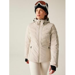 Dare 2b Ski-/ Snowboardjacke "Gliding" in Creme - 65% | Gr&ouml;&szlig;e 42 | Damen-outdoorjacken