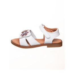kmins Leder-Sandalen in Wei&szlig; - 52% | Gr&ouml;&szlig;e 29 | Kindersandalen