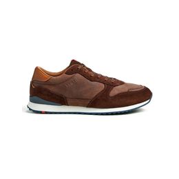 Lloyd Leder-Sneakers "Edmond" in Hellbraun/ Braun - 53% | Gr&ouml;&szlig;e 42 | Herrensneakers