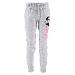 Disney Minnie Mouse Sweathose "Minnie" in Grau - 58% | Gr&ouml;&szlig;e 128 | Kinderhosen