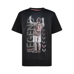 Messi Shirt in Schwarz/ Rosa - 50% | Gr&ouml;&szlig;e 176 | Kinder-oberteile