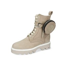 Melvin & Hamilton MELVIN & HAMILTON Leder-Boots in Beige - 69% | Gr&ouml;&szlig;e 36 | Damen-stiefel