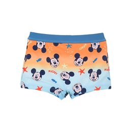 Disney Mickey Mouse Badehose "Mickey" in Hellblau/ Orange - 42% | Gr&ouml;&szlig;e 98 | Baby-bademode