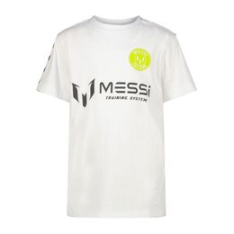 Messi Shirt in Wei&szlig; - 53% | Gr&ouml;&szlig;e 92 | Kinder-oberteile