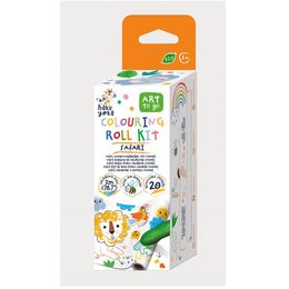 haku yoka Mini Malrollen-Set "Safari" - ab 3 Jahren - 15% | Kinder-kreativspielzeug