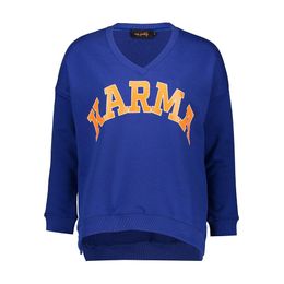 miss goodlife Sweatshirt "Karma" in Blau - 76% | Gr&ouml;&szlig;e M | Damen-sweatshirts-jacken