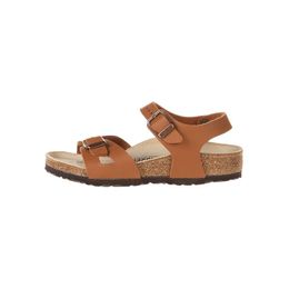 Birkenstock Leder-Sandalen in Hellbraun - 18% | Gr&ouml;&szlig;e 27 | Kindersandalen