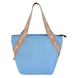 IRIS Barcelona Isolier-Lunchtasche "On the go" in Hellblau - (B)33,5 x (H)24 x (T)14 cm - 30% | Damen-outdoor-ausruestung
