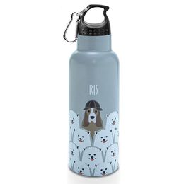 IRIS Barcelona Isolierflasche "Grey Friends" in Grau - 500 ml - 29% | Kinder-austruestung-accessoires
