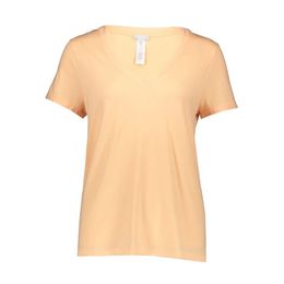 Hanro Pyjama-Oberteil in Orange - 58% | Gr&ouml;&szlig;e S | Damen-loungewear