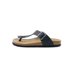 billowy Zehentrenner in Schwarz - 68% | Gr&ouml;&szlig;e 41 | Herrensandalen