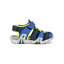 Geox Halbsandalen "Kraze" in Blau/ Gelb - 52% | Gr&ouml;&szlig;e 25 | Babysandalen