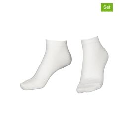 Socks Performance 5er-Set: Socken "Sneaker" in Wei&szlig;-Damen - 30% | Gr&ouml;&szlig;e 39-42 | Babysocken-strumpfhosen