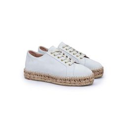 Lloyd Leder-Espadrilles in Hellblau - 49% | Gr&ouml;&szlig;e 41 | Damen-schuhe-halbschuhe