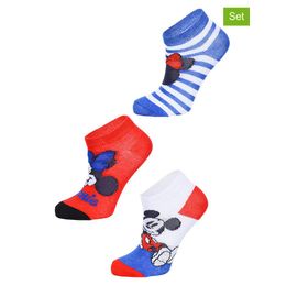 Disney Minnie Mouse 3er-Set: Socken "Minnie" in Blau/ Rot - 14% | Kinder-socken-strumpfhosen