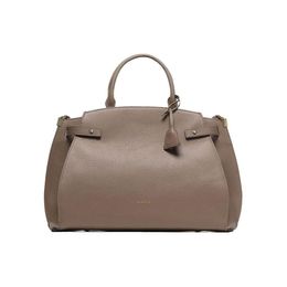 Coccinelle Leder-Henkeltasche in Taupe - (B)36 x (H)29 x (T)17 cm - 30% | Damen-taschen