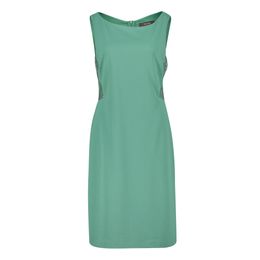 Vera Mont Kleid Damen Gr&ouml;&szlig;e 36 gr&uuml;n / silber Sommerkleid