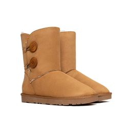 ISLAND BOOT Winterboots "Elisa" in Hellbraun - 82% | Gr&ouml;&szlig;e 36 | Damen-stiefel